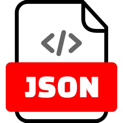 Json Code File Svg Vector Icon And Png Free Download Uxwing