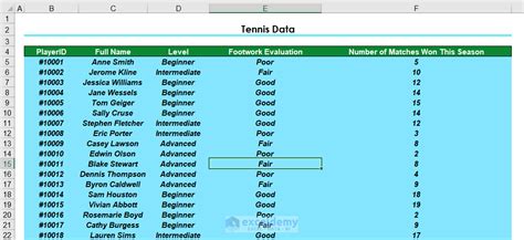 How To Make Excel Tables Look Good 8 Effective Tips