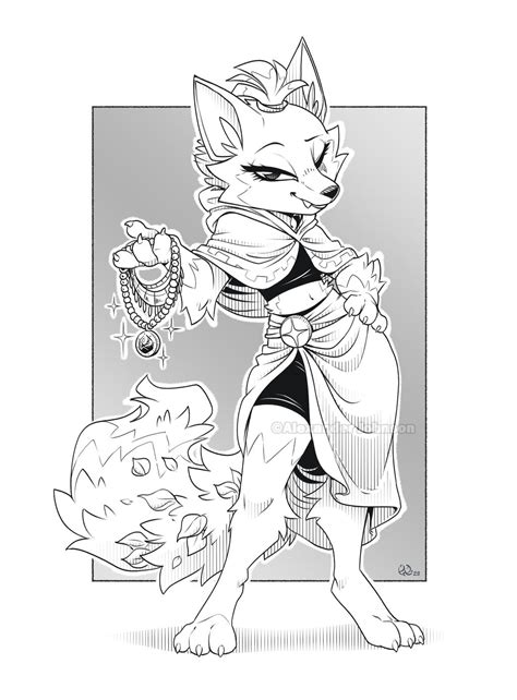 Fox Thief Commission By Malimarthemage On Deviantart