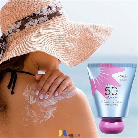[ได้รับการอนุมัติจาก Fda] Vsea Spf50 Xiaopangdun Sunscreen Multiple Isolation Sunscreen