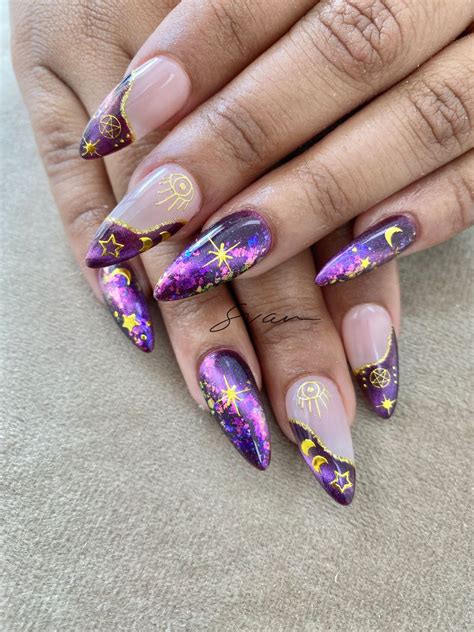 Witch Nails 🧙‍♀️🔮 Witch Nails Nail Art Witchy Nails