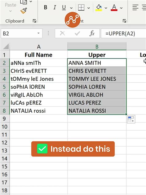 How To Use Upperlower And Proper Function In Excel Youtube