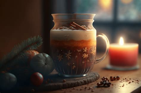 Tapety ai art Vánoce káva svíčky x alx Tapety WallHere