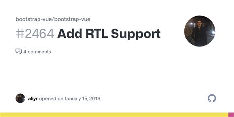 Add Rtl Support · Issue 2464 · Bootstrap Vuebootstrap Vue · Github