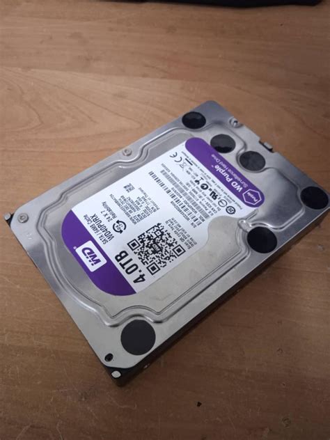 Western Digital Purple - Interní pevný disk 4TB (WD40PURX)/SATA III | Aukro