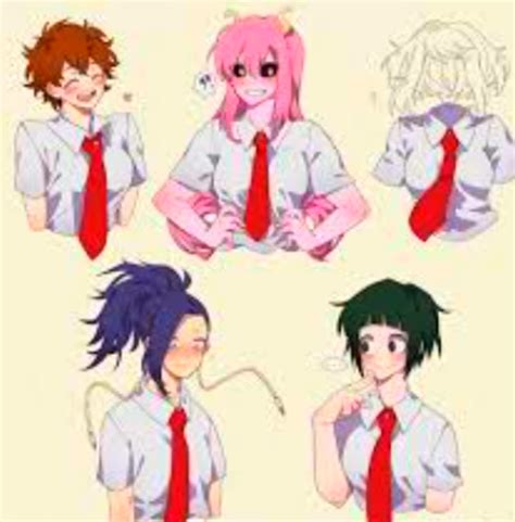 Uraraka Ochako Jirou Kyoka Asui Tsuyu Ashido Mina Bok Vrogue Co
