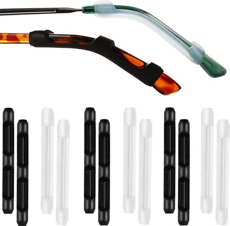 Onlybp® 12x Silicone Glasses Ear Cushion Eye Glasses Ear Grippers Nose Pads For