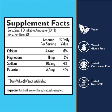 Quinton Hypertonic Solution Filtered Sea Water Hydration For Muscle