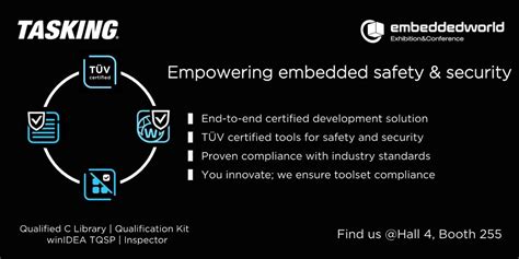 Tasking Ew25 Safetyecosystem Certifiedtools Compiler Debugger