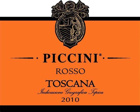 Piccini Toscana Rosso 2010 | Wine.com
