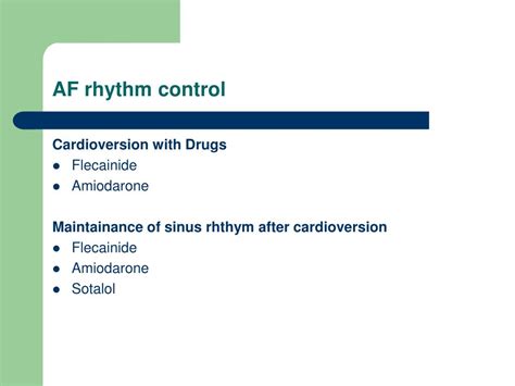 Ppt Anti Arrhythmic Drugs Powerpoint Presentation Free Download Id