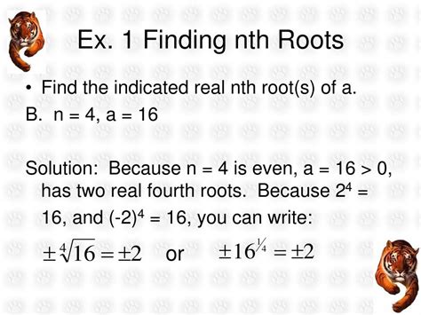 PPT Nth Roots And Rational Exponents PowerPoint Presentation Free Download ID