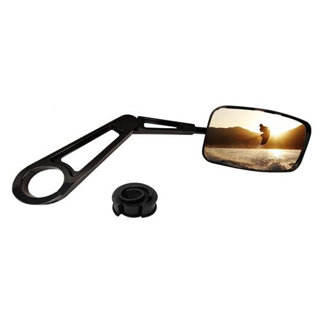 Wakeboard Tower Mirror Pivotable Pro Model 7 Inch X 13 Inch Black