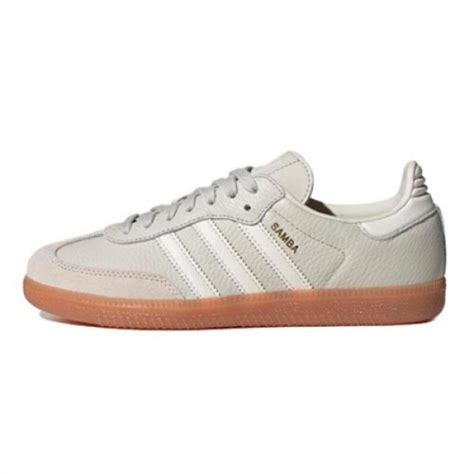 아디다스 삼바 Og 우먼스 알루미늄 초크 화이트 Ie7013 운동화 스니커즈 위핑
