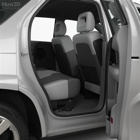 Pontiac Aztek 인테리어 가 있는 2005 3d 모델 다운로드 Crossover Suv On