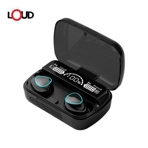 Air Black Pro Buds Airpro M Earbuds Wireless Earbuds Pro With Power Bank TWS V