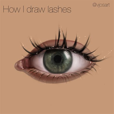How To Draw Eyelashes