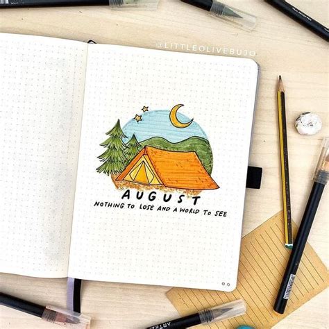 Top 20 August Bullet Journal Cover Ideas You Will Love Artofit