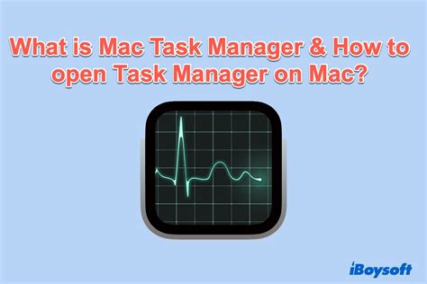 How To Open Task Manager On Mac And What Is It