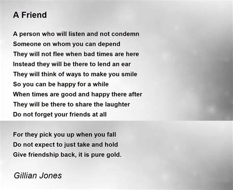 Best Friend Poems That Make You Smile