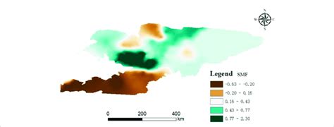 Maps Of The Spatial Variability Of Soil Multifunctionality Download