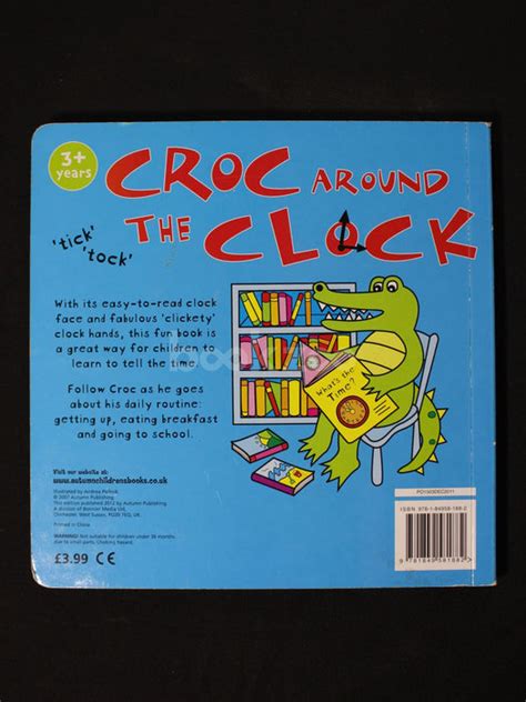 Buy Croc Around The Clock With Clickety Clock Hands At Online Bookstore —