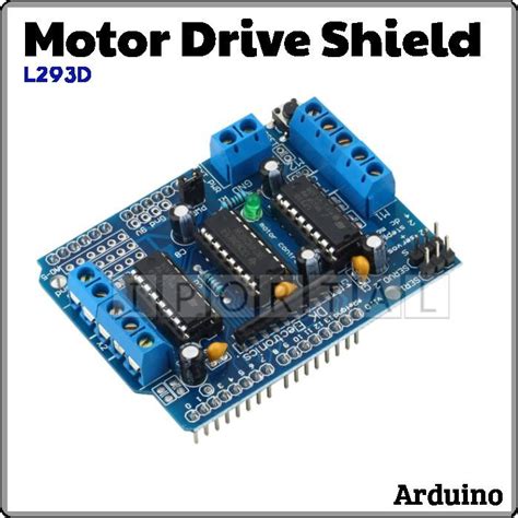 L293d Dc Stepper Motor Speed Direction Expansion Shield Arduino Shopee Malaysia