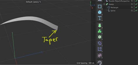 Tapering An Animated Sweep Object Cineversity Forums