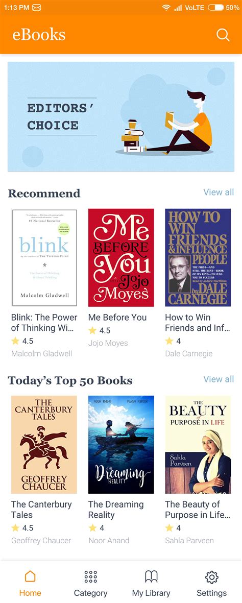 E Book Android Studio UI Kit By Rushabh Codester