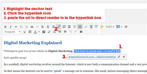 How To Add A Hyperlink