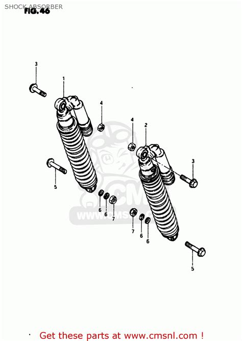 Suzuki Dr500 1981 X Usa E03 Shock Absorber Buy Original Shock