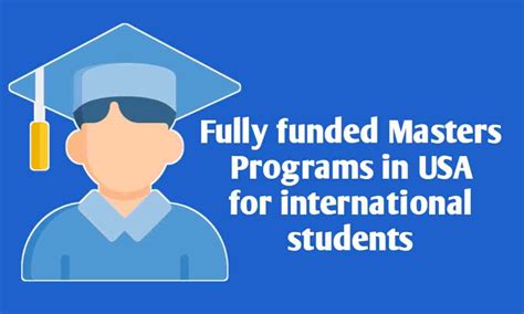 Fully Funded Masters Programs In Usa For International Students Eshebabd