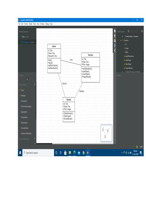 Solution School Management System Class Diagram State Diagram Use Case