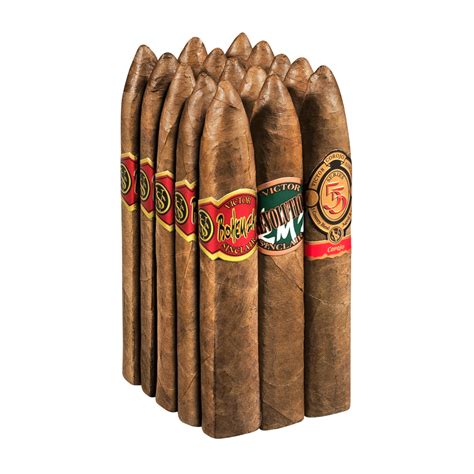 Victor Sinclair Box Pressed Torpedo Sampler Thompson Cigar
