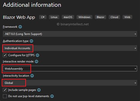 Understand The New Blazor Project Template In Aspnet Core 8 Bipin Joshi Net