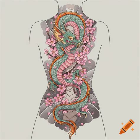 Japanese Style Dragon Tattoo Symbolism Design And Cultural Significance