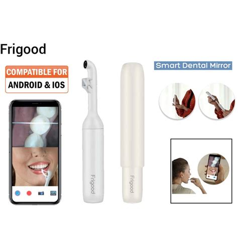 Kamera Endoscope Gigi Hd Wifi Oral Dental Mirror Ip54 White