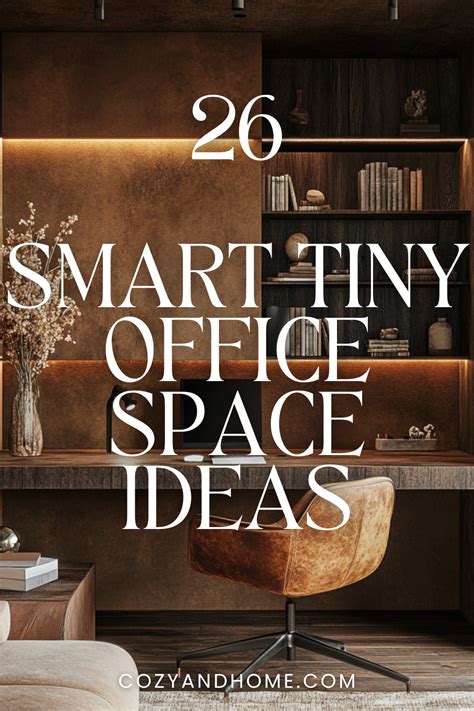 26 Smart Tiny Office Space Ideas Tiny Office Small Office Design