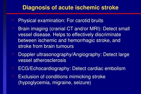 Ppt Comprehensive Management Of Stroke Types Symptoms And