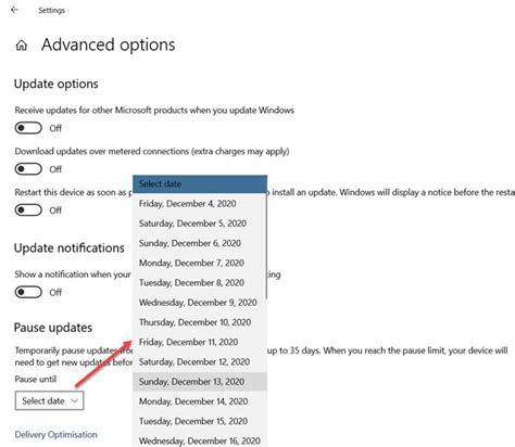 How To Defer Pause Delay Updates In Windows
