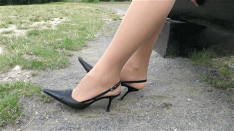 184 The Slingbacks Of Larisa Complete Mov Sexy Lady Boots And High