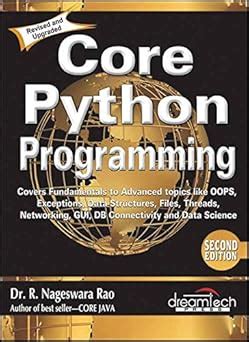 Buy Core Python Programming Ed Book Online At Low Prices In India Core Python Programming