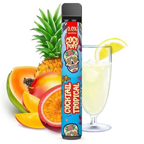 Coco Puff Cocktail Tropical 650 Puffs 1 7 Nicotine Clouds Express Vape Shop Malta