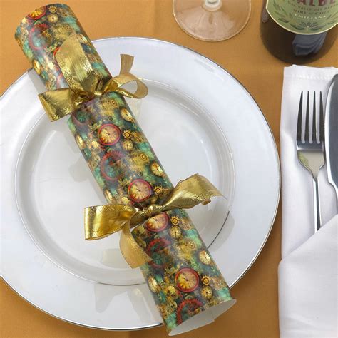 Gold Steampunk Grunge Cracker Making Craft Kit Make And Fill Your Ow