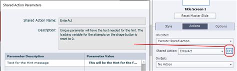 Parameters Elearning