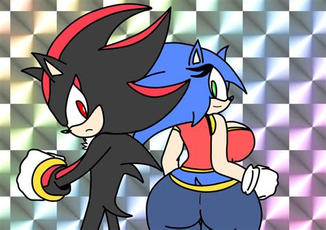 Sonica And Shadow 2 By Acnoshere On Deviantart