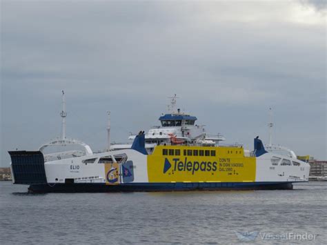 Elio Passengerro Ro Cargo Ship Details And Current Position Imo