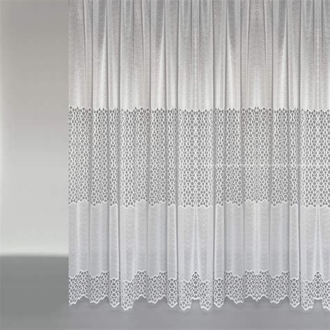Тюль жаккардова L143 з мережкою тюль щільний купити в Україні та у Хмельницькому Кухонні тюлі