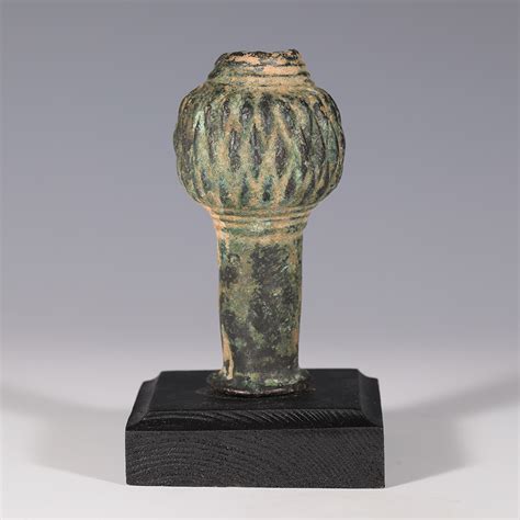 Assyrian Bronze Bowl With A Rosette Near Eastern Antiquities