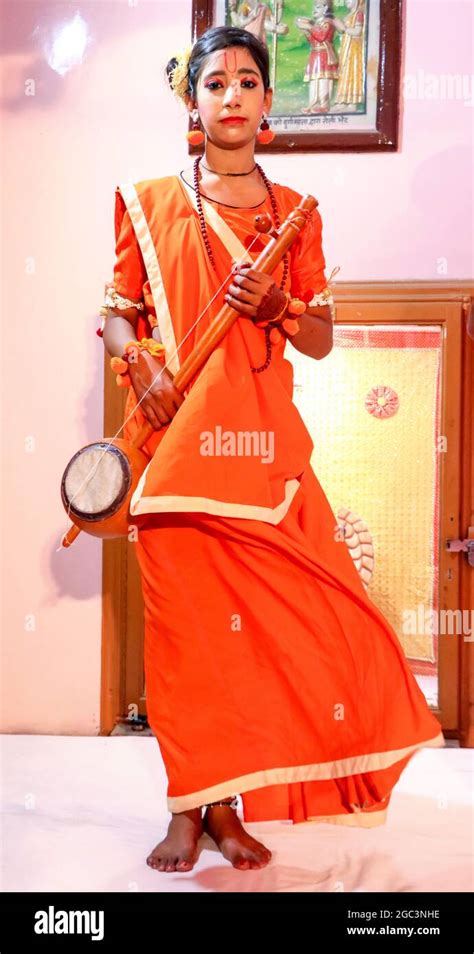 Hansi Haryana August 2020 A Girl Playing The Role Of Meera Bai